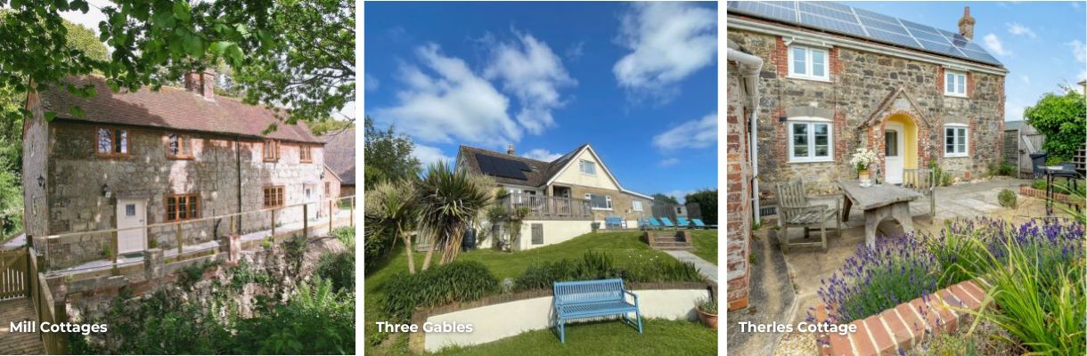 Holiday cottages and houses on the Isle of Wight